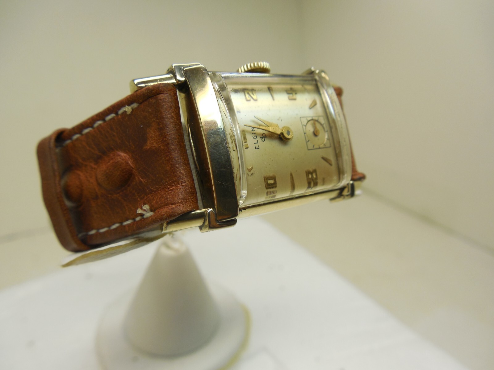 VTG.ELGIN,17,J,CAL.673,ART DECO WATCH,10K RGP..SERVICED | eBay