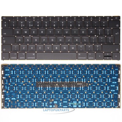 A1534 (EMC 2991) M3-6Y30 Compatible Apple Macbook Keyboard UK Backlit ...