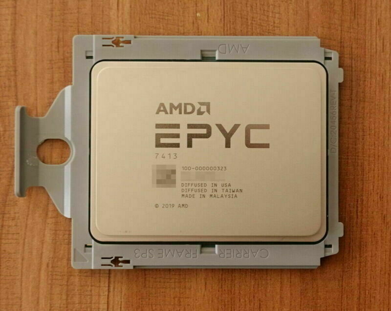 AMD EPYC 7413 Milan CPU 24-Core Up to 3.6GHz PCIe 4.0 x128 100 ...