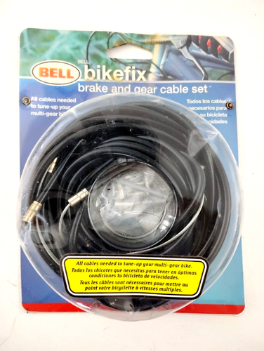 Bell Bikefix Brake and Gear Cable Set for Multi-gear Bicycle Universal ...