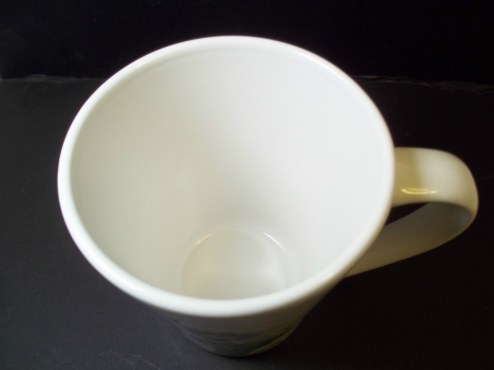 Corelle co-ordinates stoneware coffee mug CAMELLIA floral ladybug ...