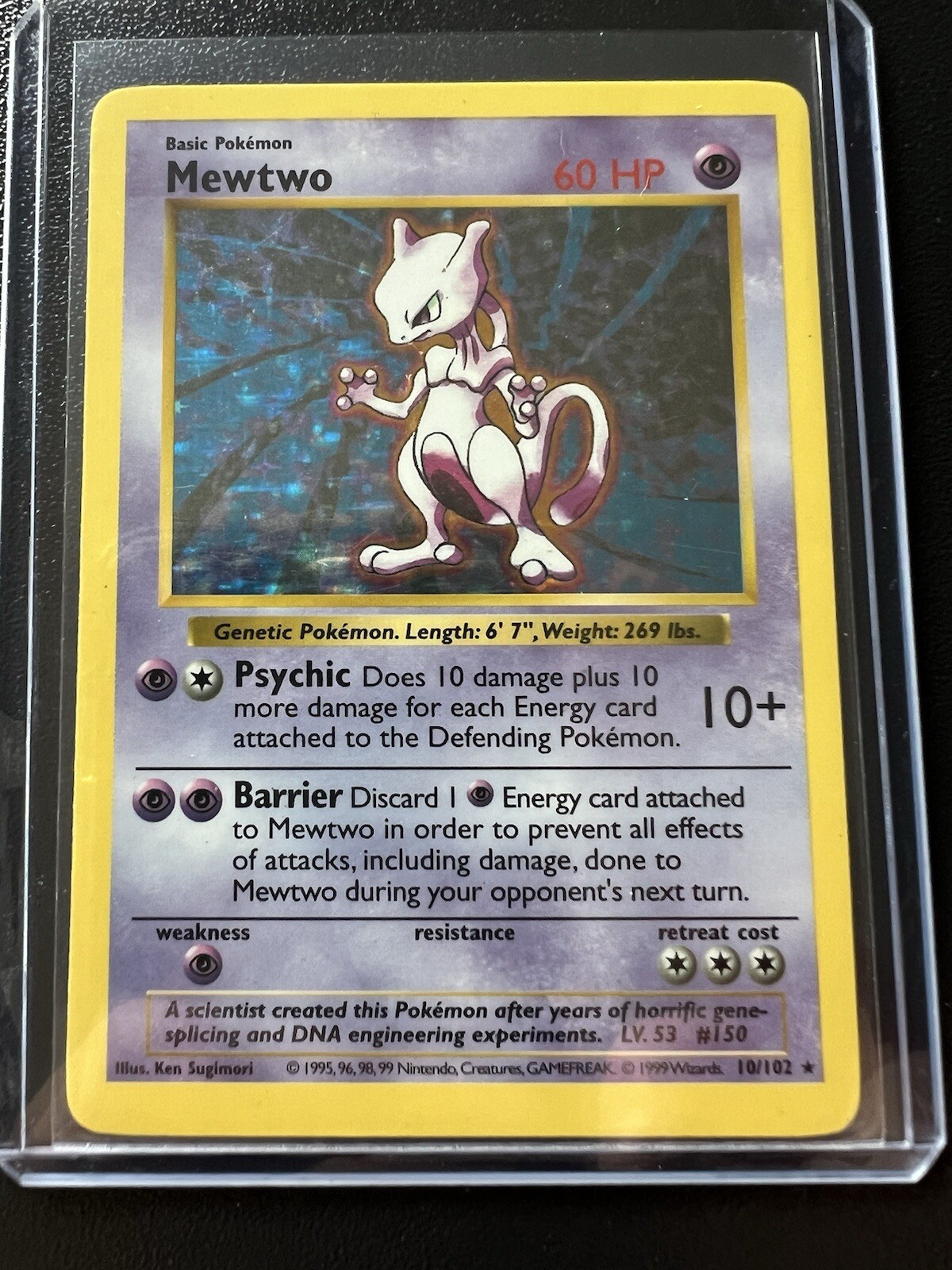 Mewtwo 1999 Pokemon Game #10 Shadowless Holo Price Guide - Sports Card ...