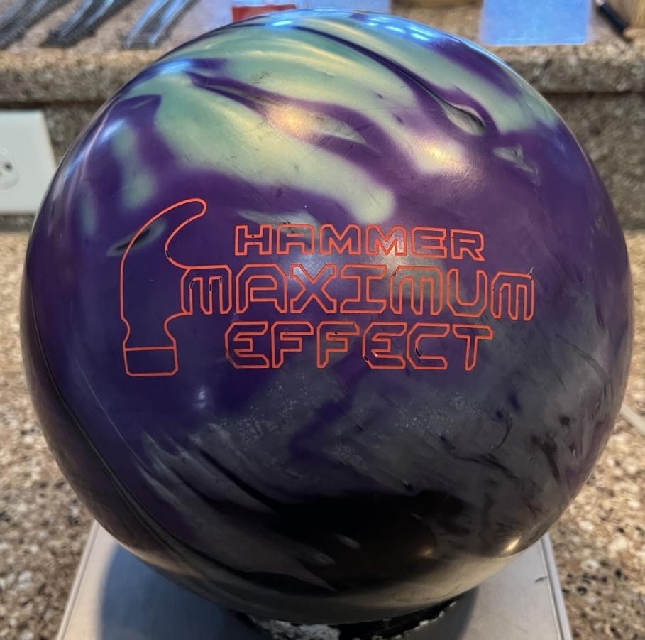 USED Hammer Maximum Effect Hybrid Reactive Bowling Ball, 15LB (K) | eBay