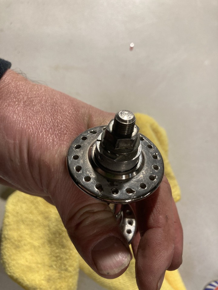 Hutch BMX Magnesium Titanium Mag ti Front Hub Old School BMX | eBay UK