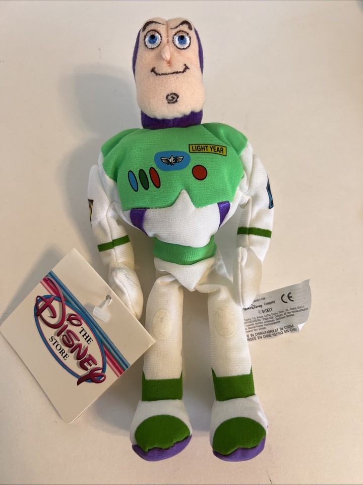 Toy Story Disney Store Woody & Buzz Lightyear Mini Bean Plush 8” & 9 ...