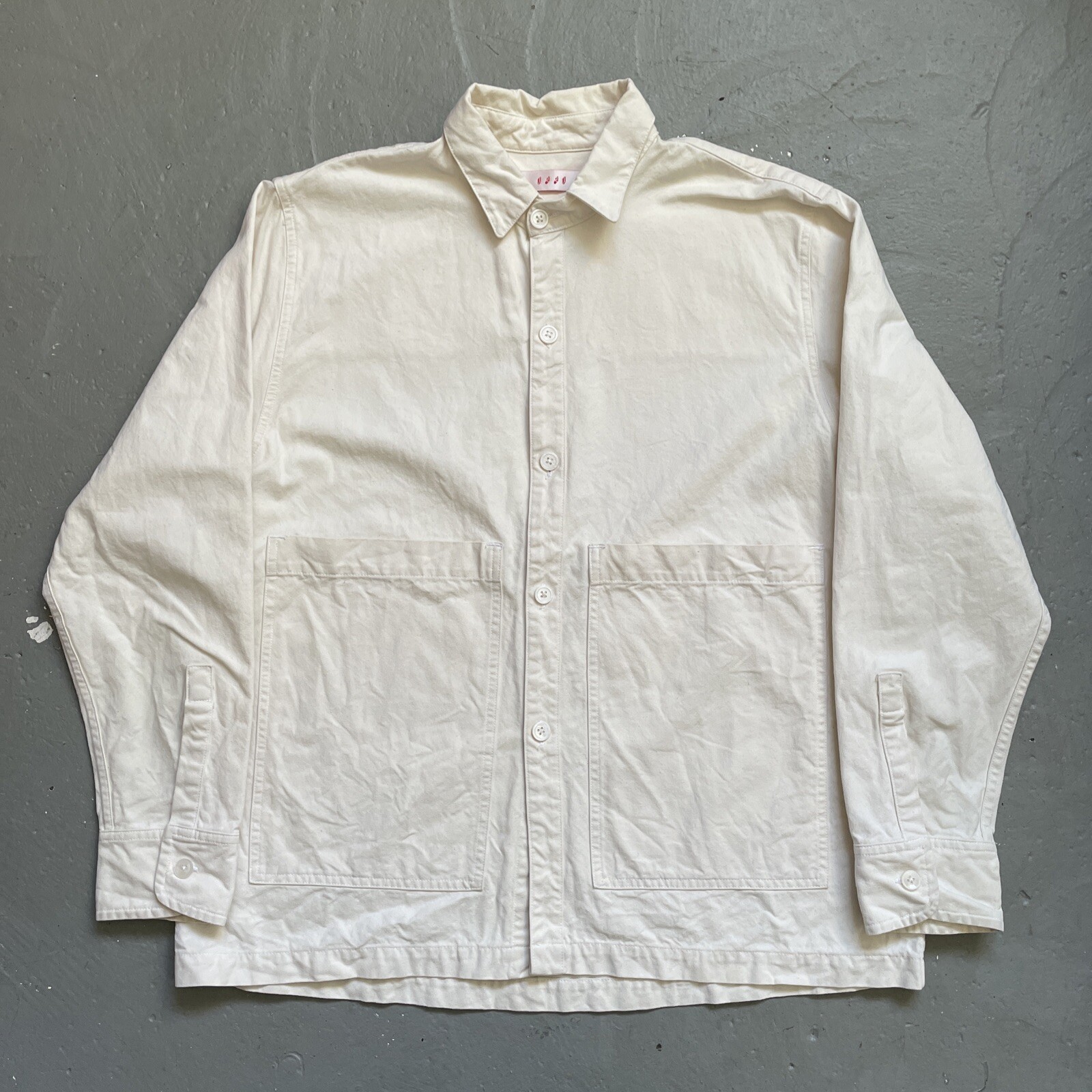 IJJI Canvas Work Jacket Natural Made In California US… - Gem