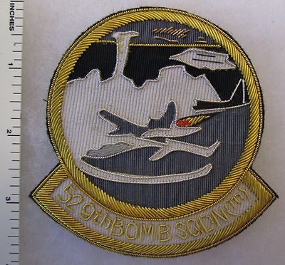 529th BOMB SQUADRON US AIR FORCE SAC PATCH Bullion Custom Made for USAF ...