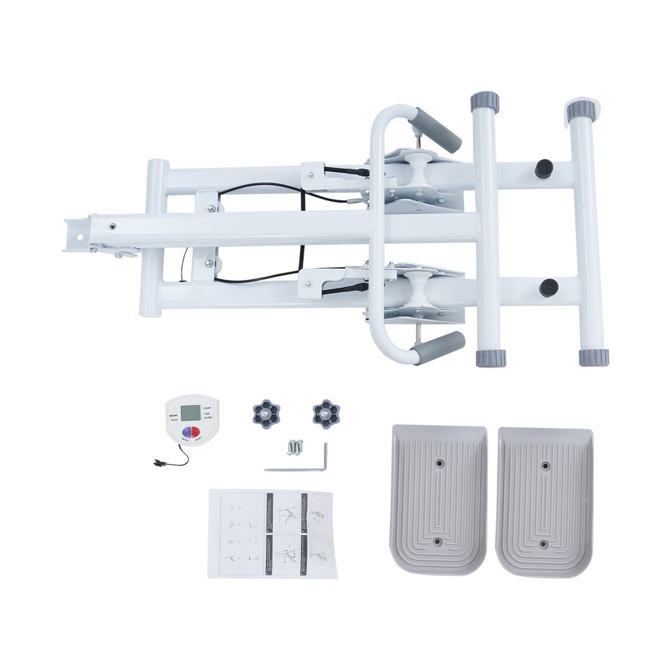 Workout Stair Stepper Foldable Vertical Stair Climber Machine Fitness ...