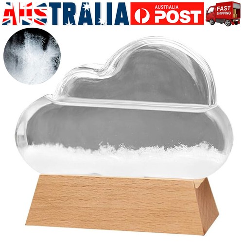 Storm Glass Weather Station Forecaster Stylish Cloud Shape Weather ...