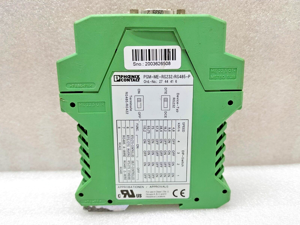 PHOENIX CONTACT PSM-ME-RS232/RS485-P INTERFACE CONVERTER 2744416 | eBay