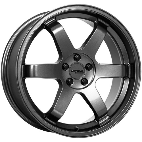 Katana Racing KR08 17x7.5 5x4.5" +40mm Gunmetal Wheel Rim 17" Inch | eBay