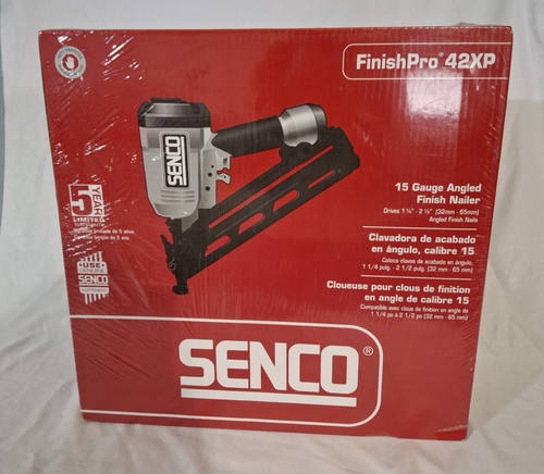 NEW Senco FinishPro 42XP 15-Gauge 2-1/2 In. Angled Finished Nailer ...