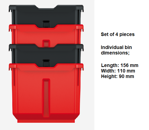 WALL MOUNT STORAGE BOARD ORGANIER BOXES GARAGE DIY BIN PANEL RACK BUILD ...