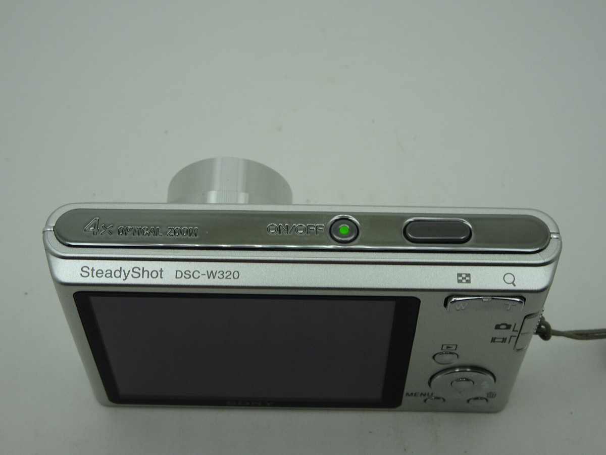 Sony Cyber-Shot DSC-W320 Silver Digital Camera Only 14.1MP Sony Cyber-Shot DSC-W320 Silver Digital Camera Only 14.1MP