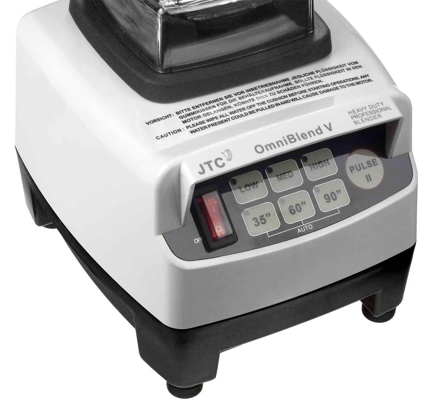 JTC Power Mixer Blender Icecrusher weiß 2,0l BPA-Frei +Buch Grüne ...