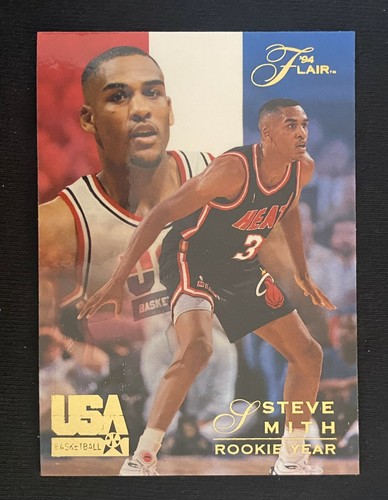1994 Flair Rookie Year Steve Smith Miami Heat # 93 | eBay