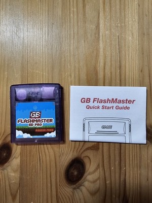 GB Flashmaster ED PRO Everdrive Nintendo Gameboy GBC SP GBA Cartridge ...