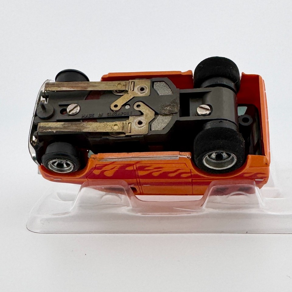 AFX Aurora Ford Custom Van, Orange, AFX 4 Gear MT Chassis, H.O. Slot ...