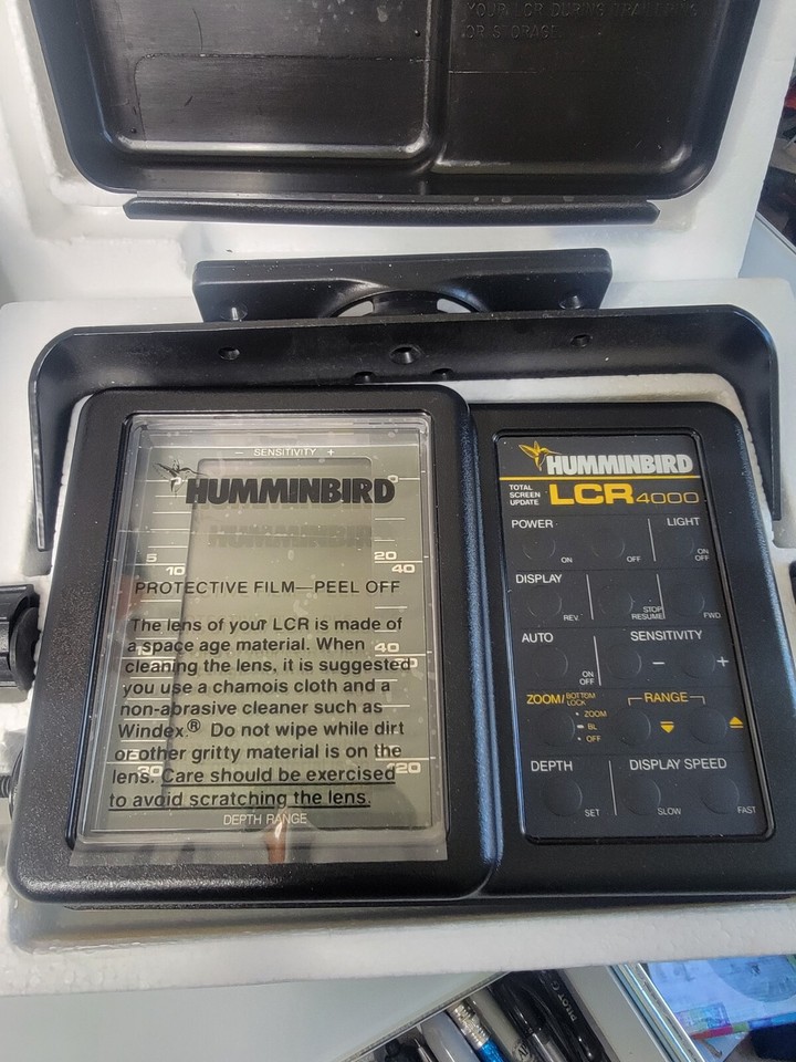 Vintage Hummingbird Lcr 4000 Fish Finder New Open Box | eBay