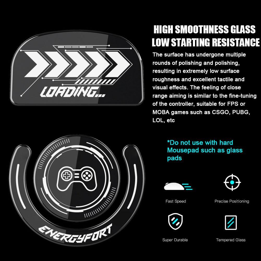 For Logitech-GPW 2nd Gen Glass Gaming Mouse Skates Feet Sticker Foot ...