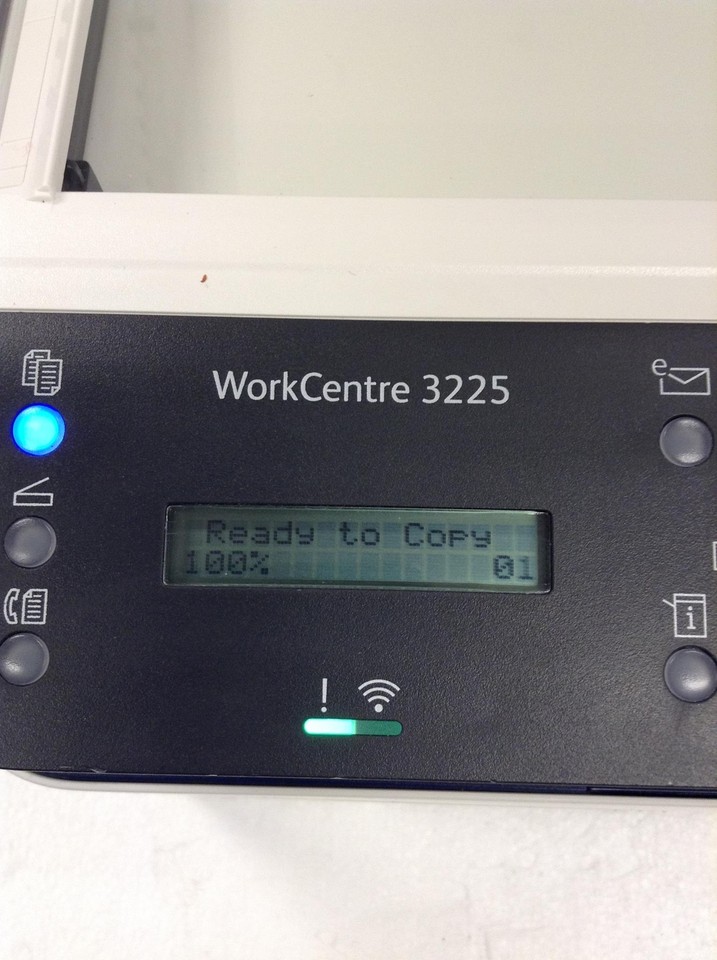 Xerox WorkCentre 3225 Wireless Laser Printer 256MB w/ Toner, 52K PC ...