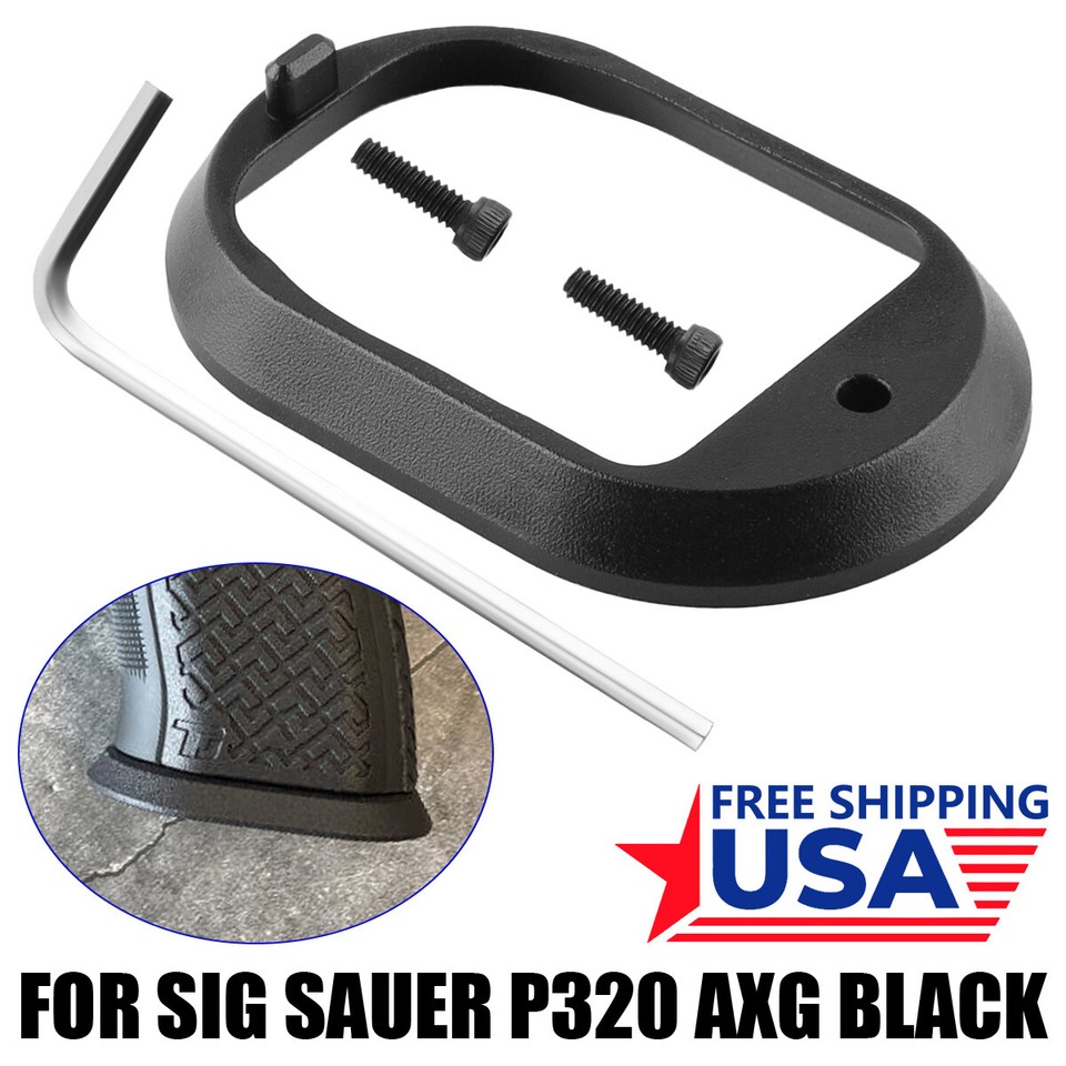 Alluminum Magwell for Sig Sauer P320 AXG Black#Hunting part | eBay