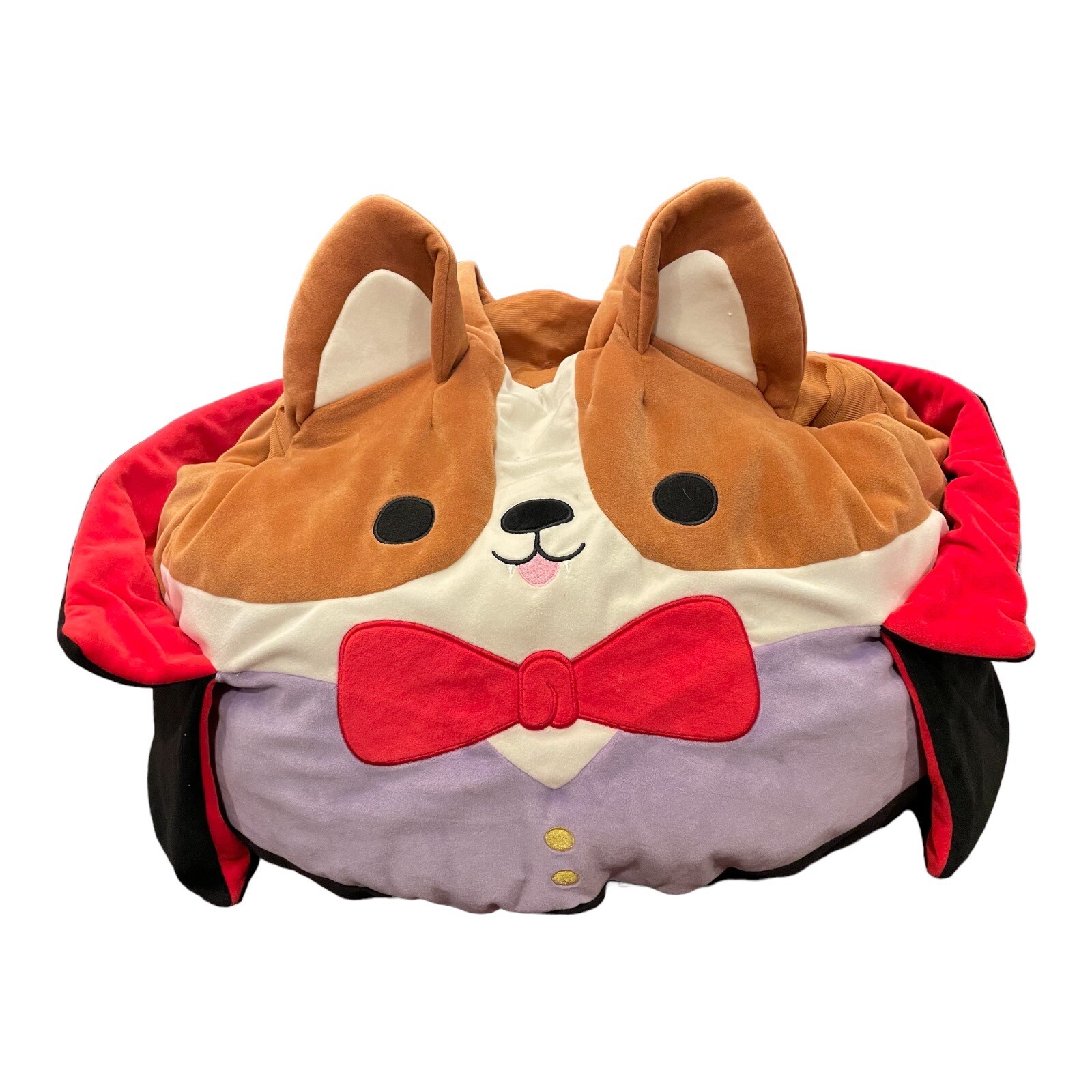 Squishmallows Reginald Vampire Corgi Dog Unisex Hallo… - Gem