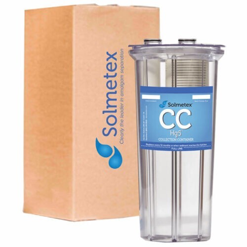 Solmetex Hg5 Collection Container Recycling, Amalgam Separator Filter ...