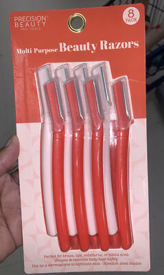 Precision beauty Pro Tools Multi-Purpose Beauty Razors 8 Pack | eBay