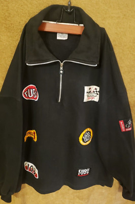FUBU Patch Racing Sweatshirt Rare Vintage | Black | Men's XXL | eBay