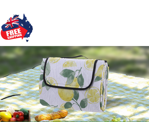 Waterproof Picnic Blanket Rug Folding Mat Camping Oxford Cloth Extra ...