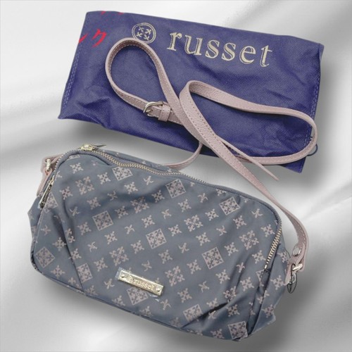 Russet Wallet Shoulder Bag Grey Pink Women's Handbag Very Good | eBay