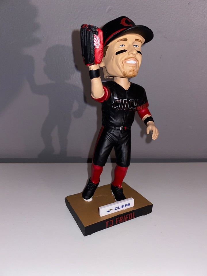 2024 TJ FRIEDL Bobblehead Cincinnati Reds City Connect | eBay