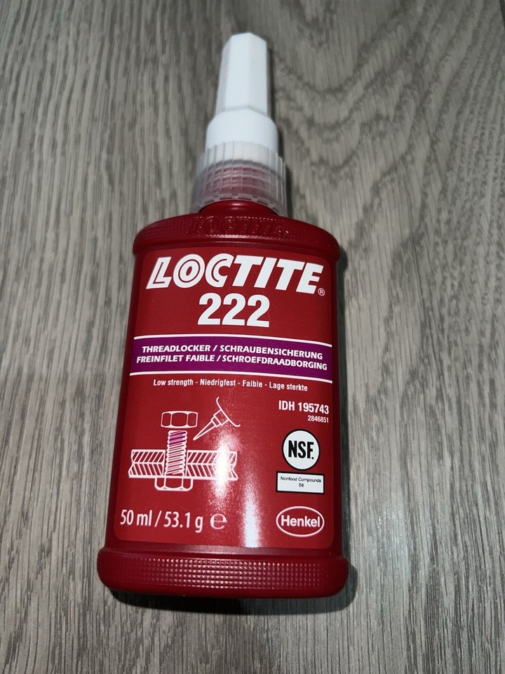 Loctite 222 Threadlocker Low Strength 50ml | eBay UK