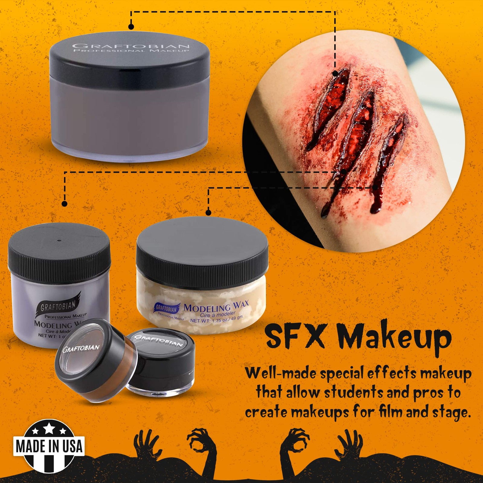 Special FX Trauma Pro SFX Makeup Kit - Professional Cosmetics ...