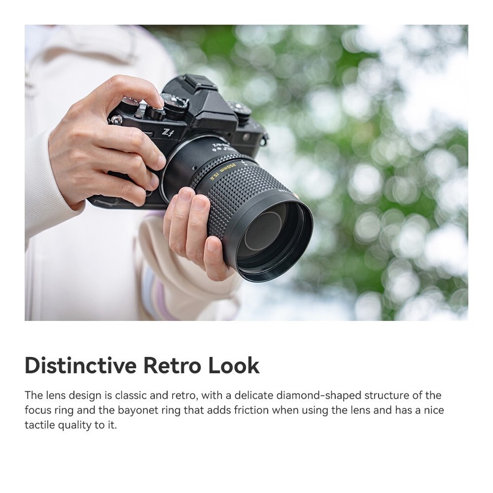 TTArtisan Reflex Mirror 250mm f/5.6 Donut/Bubble bokeh Lens for M42 ...