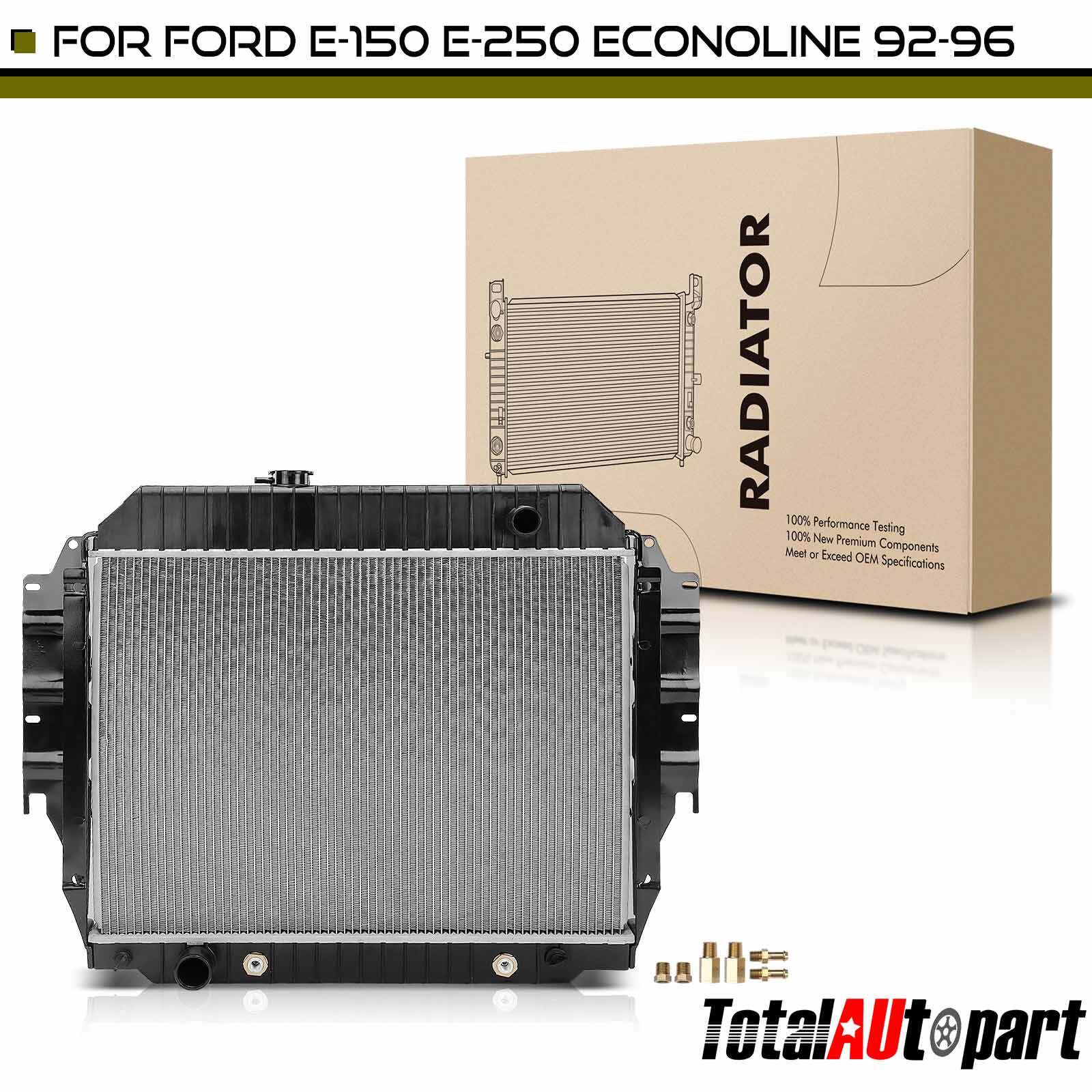 Radiator w/ Trans. Oil Cooler for Ford E-150 E-250 Econoline 1992-1996 ...