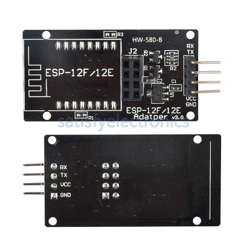 ESP8266 ESP-12F/12E Serial Wi-Fi Wireless Adapter Module 5V For Arduino ...
