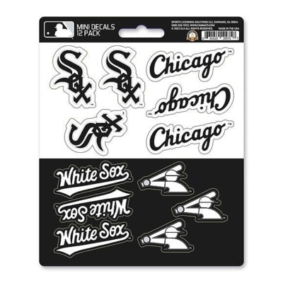 Chicago White Sox MLB Vinyl Die-Cut Sticker Set / Decal Sheet *Free ...