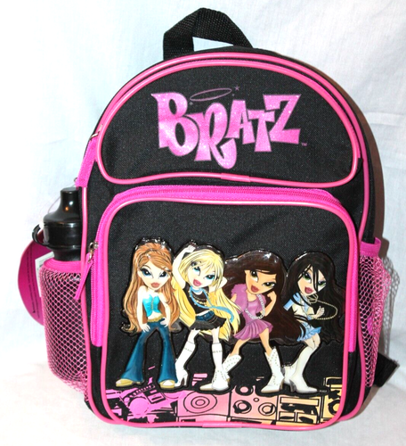 NEW WITH TAG VINTAGE BRATZ SMALL BACKPACK /WATER BOTTLE 10" X 12" | eBay