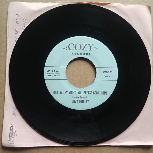 COZY MORLEY Bill Bailey Won't You Please Come Home 45 7" JAZZ POP Vinyl ...
