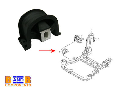 VW T5 TRANSPORTER CAMPER VAN 2.5TDI FRONT ENGINE MOUNT 7H0199848D A1019 ...