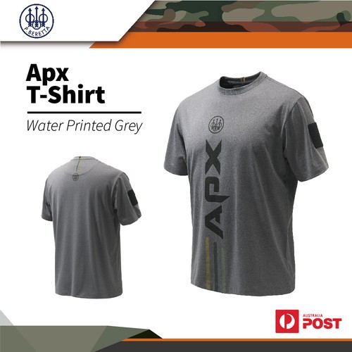 Beretta Apx T-shirt Cotton Hunting Short Sleeve Striker Pistol Shooting ...