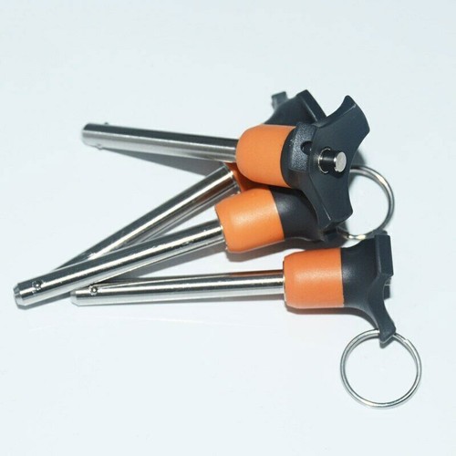 1PC W/Button dia 10MM Release Fasten Pins Self-Locking Ball Pins Detent ...