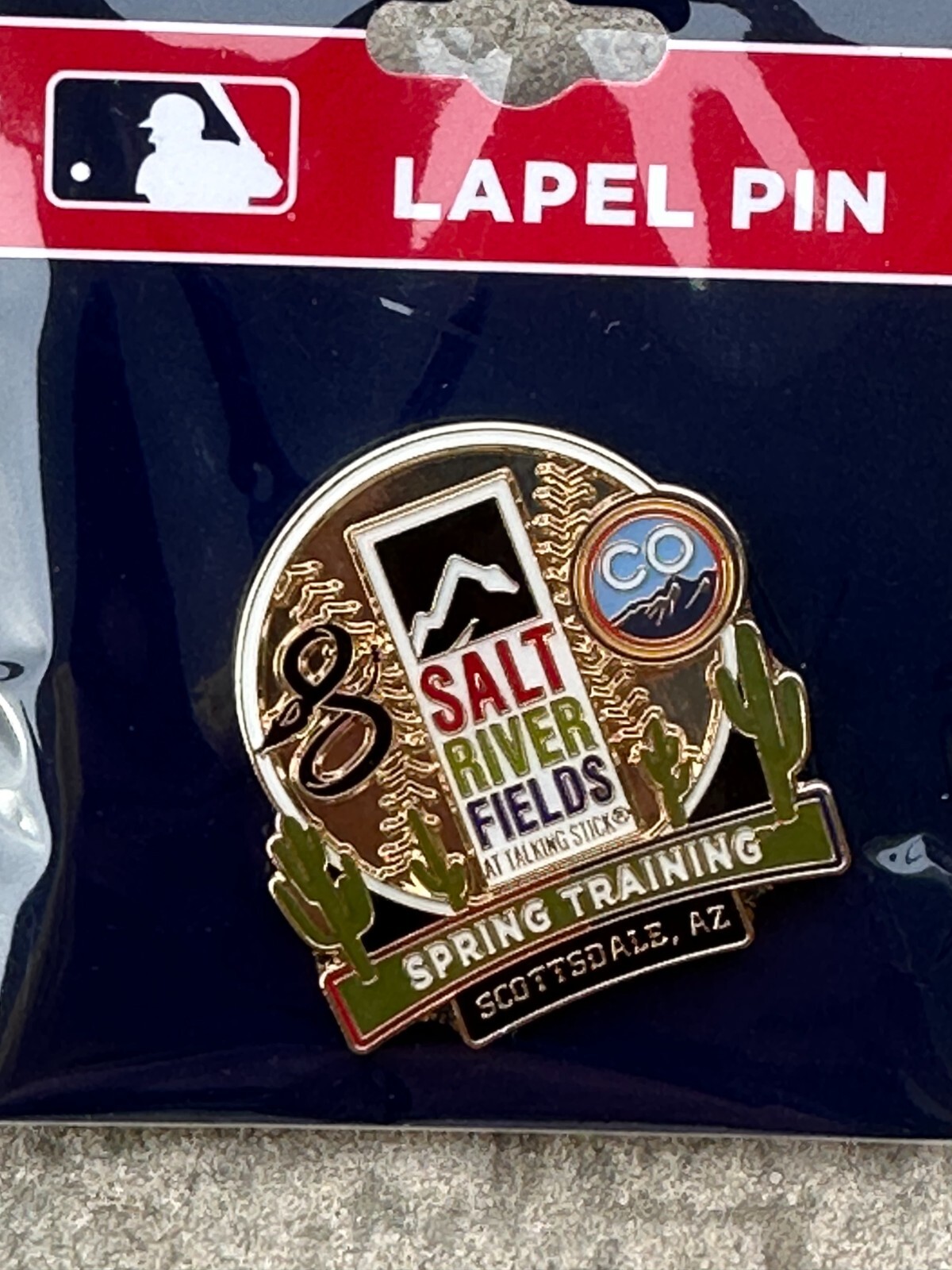 Spring Training 2024 Cactus League Logo Lapel Pin MLB Baseball ** Pick ...