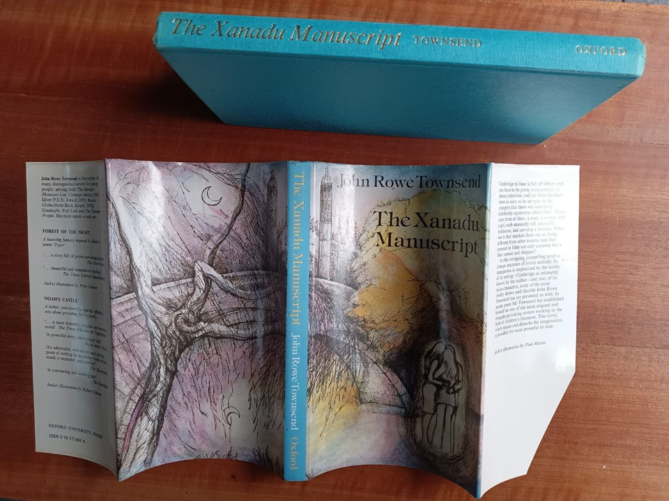 John Rowe Townsend "The Xanadu Manuscript" Hardcover 1977 First Edition ...