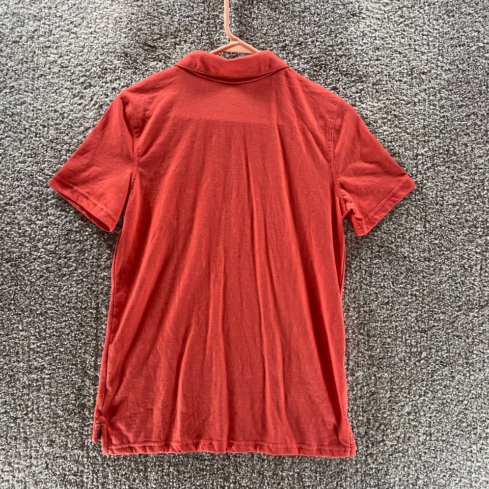 Cat & Jack Polo Shirt Youth Large Orange Cotton Casual School Target ...