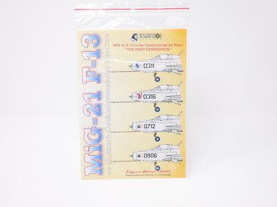 1/72 Tally Ho Decals MiG-21 F-13 Czechoslovak Air Force First ...