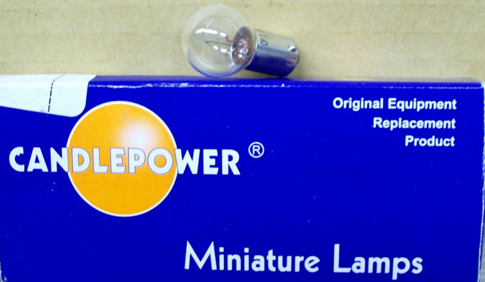 NOS Candlepower 12v 2cp Mini Lamp Replacement Bulb 57 | eBay