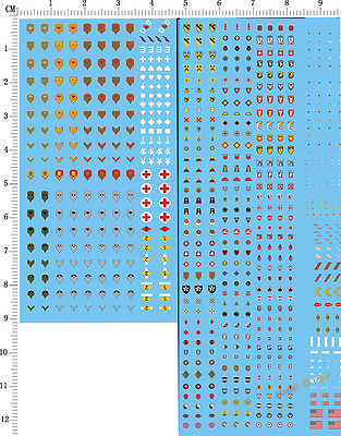 1/35 WWII US Soldier Insignia Decal set | eBay